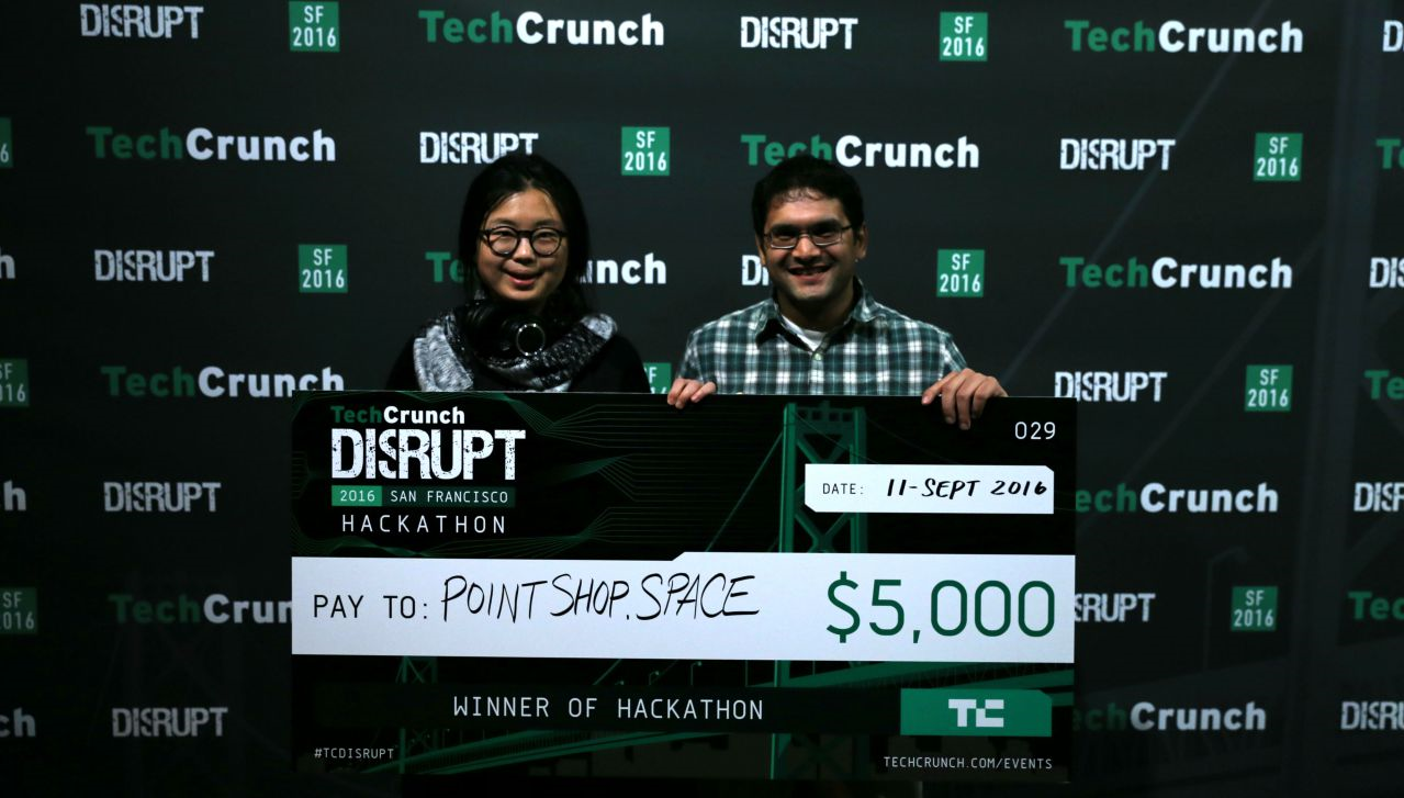 Disrupt SF 编程马拉松落下帷幕，PointShop.space 夺冠 - 知乎