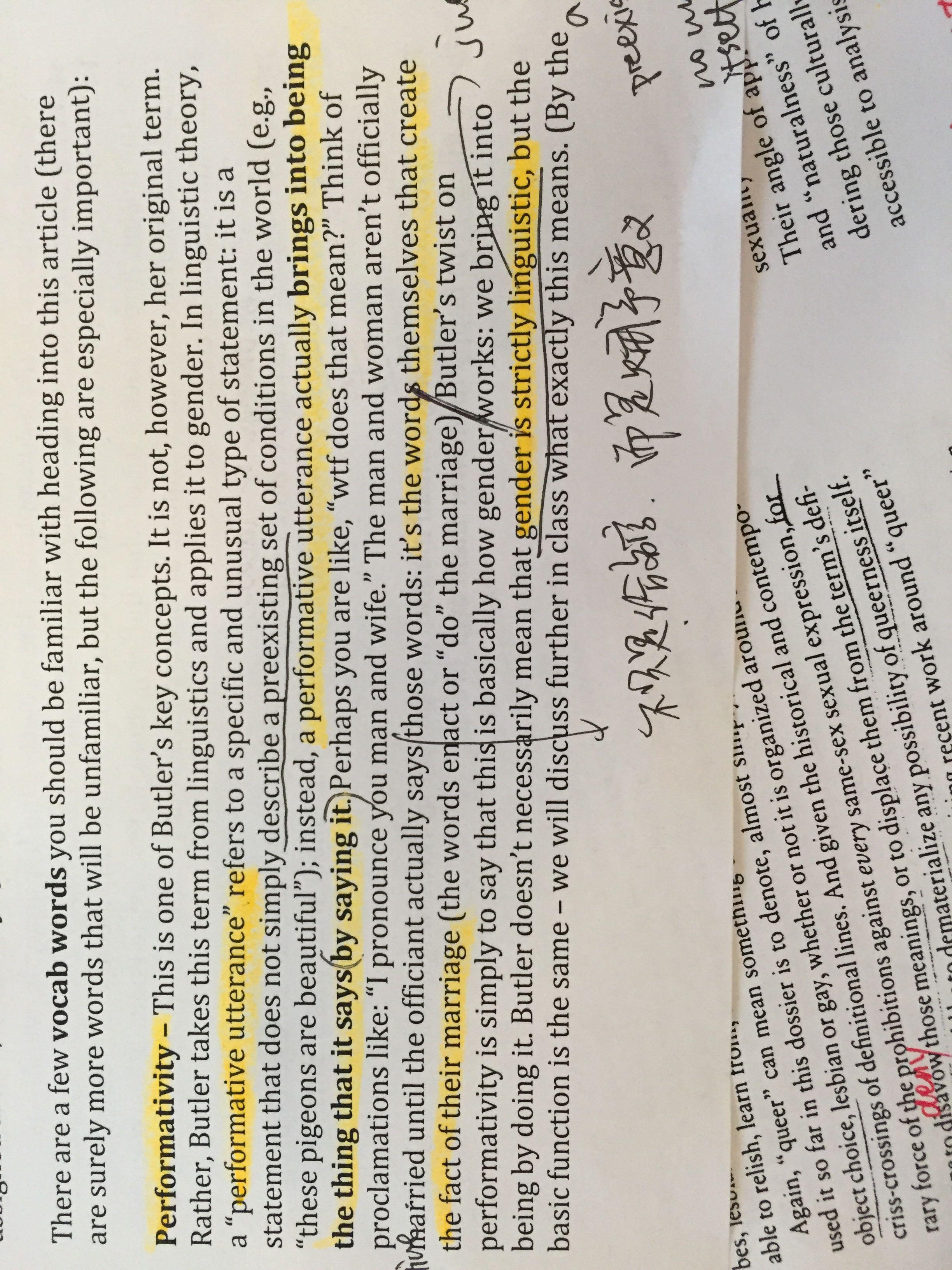 Gender Performativity理论是什么？ - 知乎