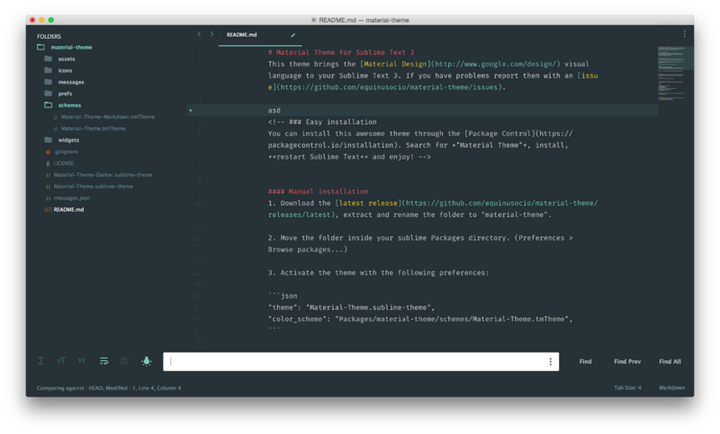Sublime 党福利，一个基于 Material Design 的 Sublime 主题样式 - 知乎