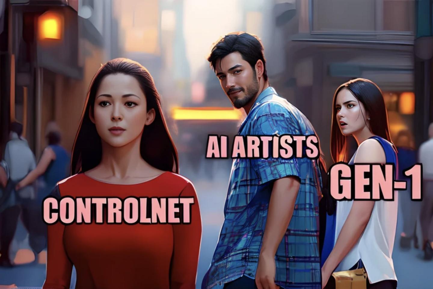 足夸 的想法: AIGC中ControlNet的前世今生 | 移情别恋？从RUNWAY的GEN-1，到Lyumin Zhang的 ...