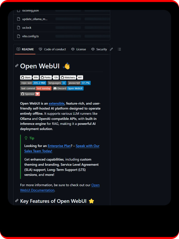 软件漫游记 的想法: 构建媲美 ChatGPT 的 AI 交互界面—OpenWebUI | 开源高效的AI交互界面：OpenWebUI OpenWebUI 是一款可媲美 ChatGPT 的开源 ...