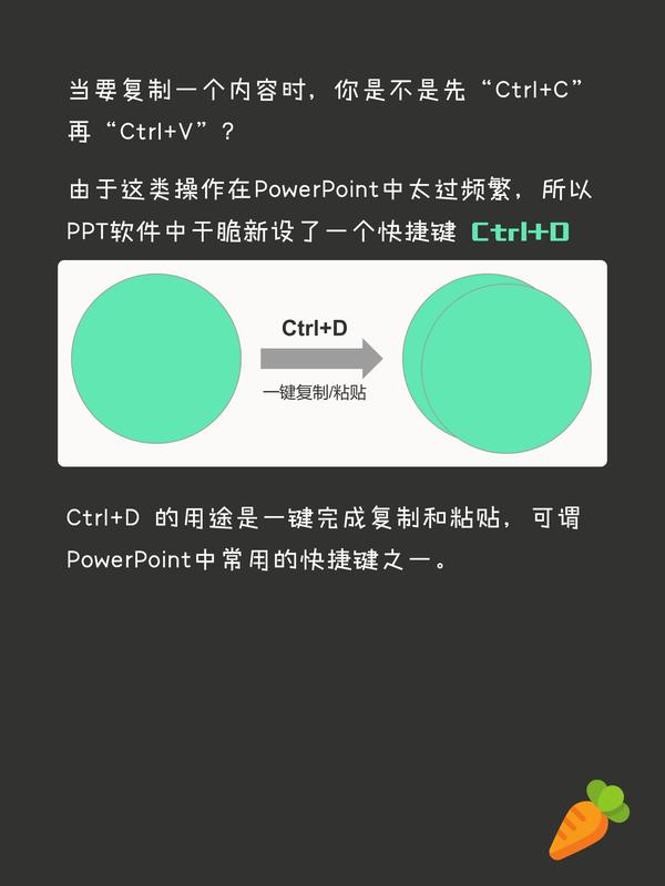 我是萝卜叔 的想法: 还在傻傻Ctrl+C? PPT复制粘贴快一倍的神键在这里！ | 🥕当要复制一个内容时，你是不是先“Ctrl+C”再 ...