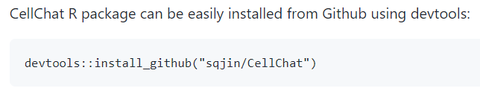 憨肥肥吖 的想法: #R Packages #CellChat包的安装 安装这个包花了我整整一下午时间😱官网上很简单(一句代码搞定)devtools::install_github ...