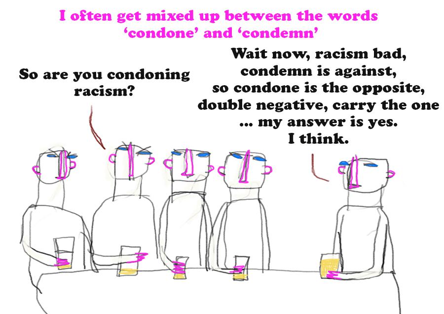 Jack dude 的想法: condone and condemn | 选择宽恕还是谴责，始终是个难题。 - 知乎