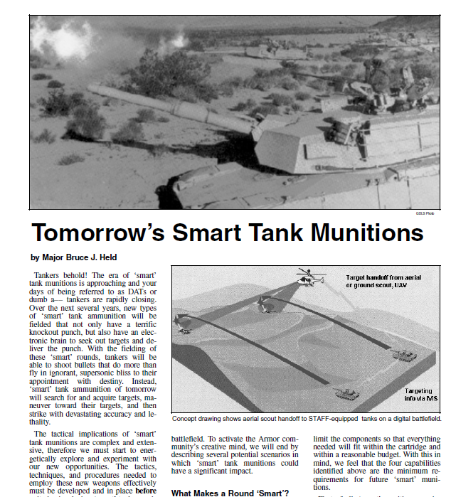 坦克炮是否可以采用陶氏反坦克导弹的攻顶模式？ - 知乎