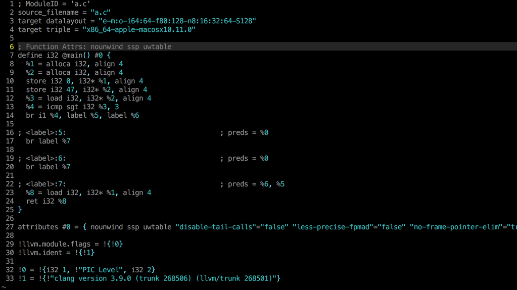 为什么Apple的Clang生成的LLVM IR比开源的Clang生成的IR要读者友好？ - 知乎