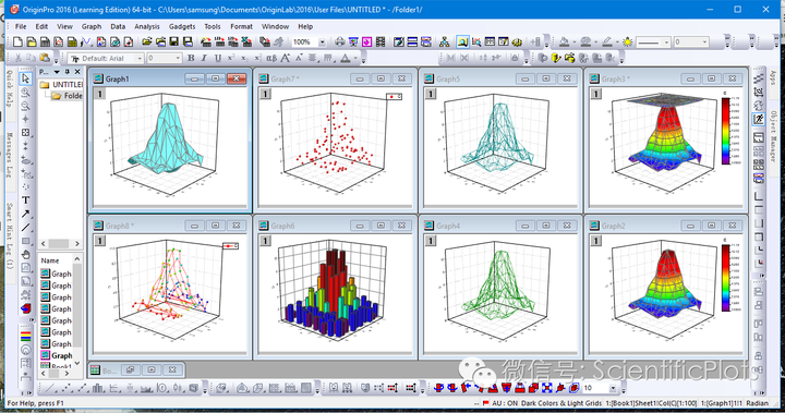 Origin(Pro)：3D图-XYZ - 知乎