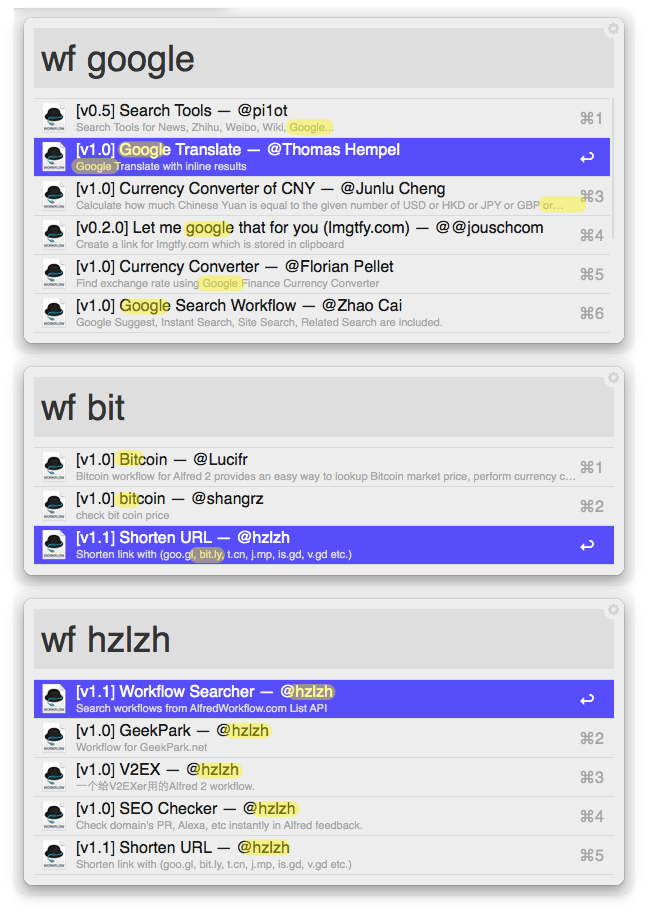 借助 Alfred 的 Workflows 功能可以做哪些好玩的事情？ - 知乎