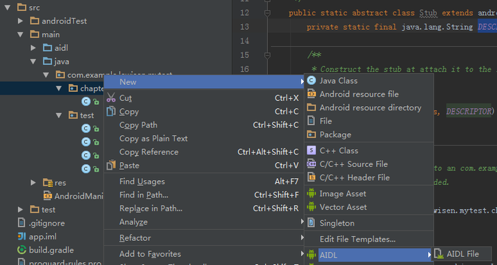 Android Studio开发环境建立aidl文件，怎么生成相应的java文件？ - 知乎