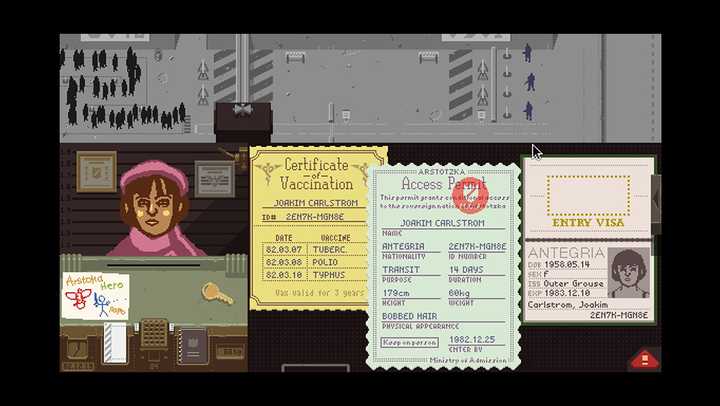 如何评价《Paper, please》这款游戏？ - 知乎