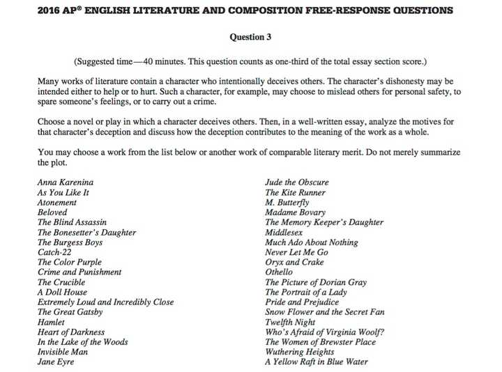 如何自学AP Literature and Composition? - 知乎