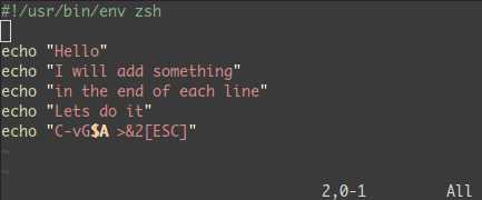 vim怎样实现多行编辑? - 知乎