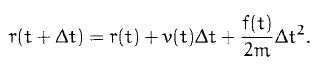 关于verlet算法，有人可以简单地讲解下吗？ - 知乎