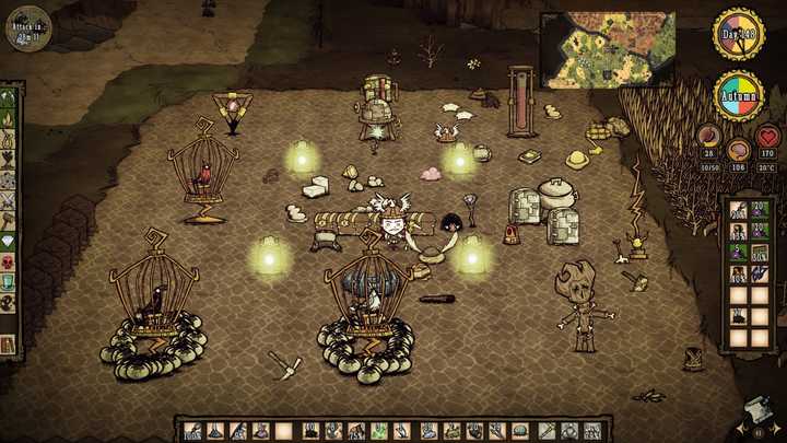 游戏《饥荒》(Don't starve)怎样平稳活到60天以后？ - 知乎
