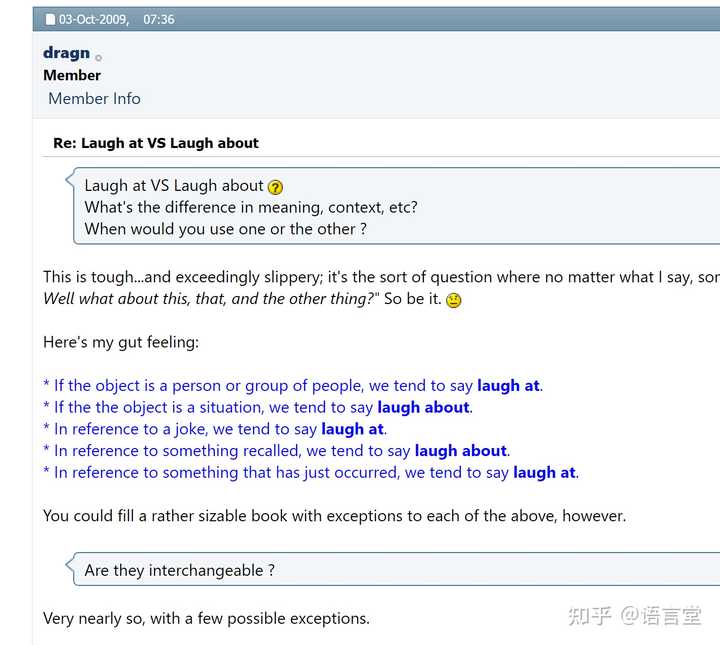 用英语表达你在笑什么，是what are you laughing at？还是去掉末尾的at？ - 知乎