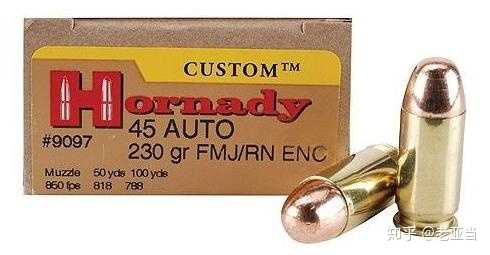 .45ACP和.45AUTO有啥区别呢？ - 知乎