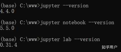 请问Jupyter notebook怎么查看版本和进行版本升级? - 知乎