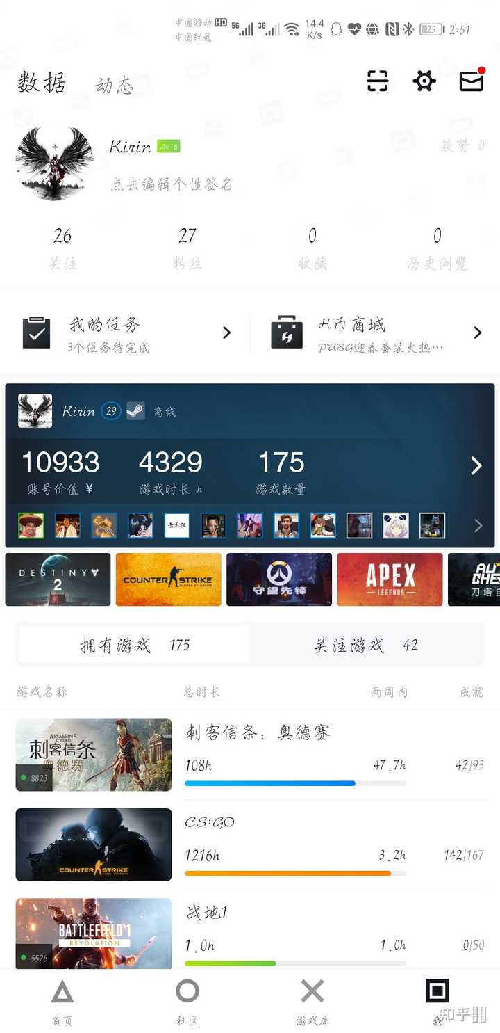 steam上真实游戏时间超过1000小时的玩家除了玩游戏，一般还会干什么？ - 知乎