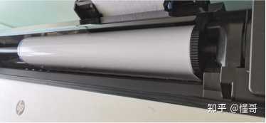 惠普hpT830大幅面打印机怎么装纸？ - 知乎