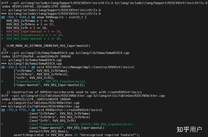 LLVM如何端到端实现一条新的rvv指令？ - 知乎