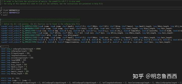 c++怎么调用refprop? - 知乎