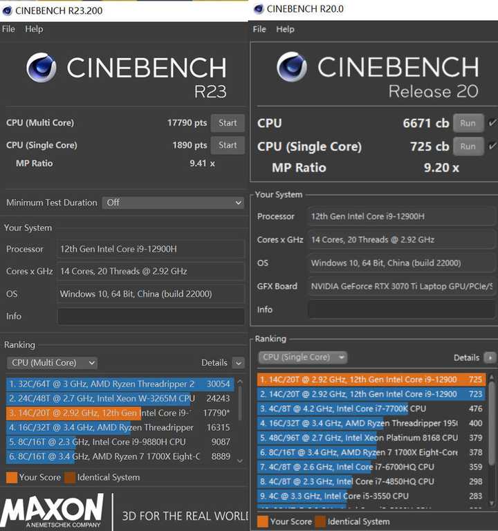 笔记本12代酷睿i7-12700h和i9-12900h性能差距有多大？ - 知乎