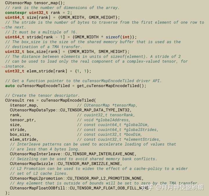 谁能为我介绍一下 Hopper 架构的 TMA 的使用细节？ - 知乎