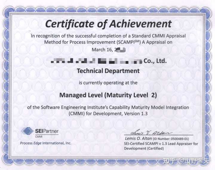 cmmi证书是什么？ - 知乎