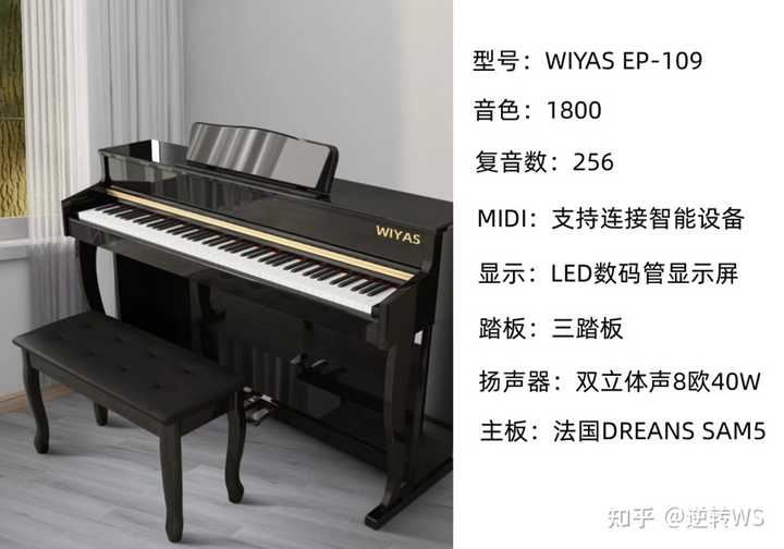 雅马哈电钢琴型号P48和P125 128有什么区别，哪个好？ - 知乎