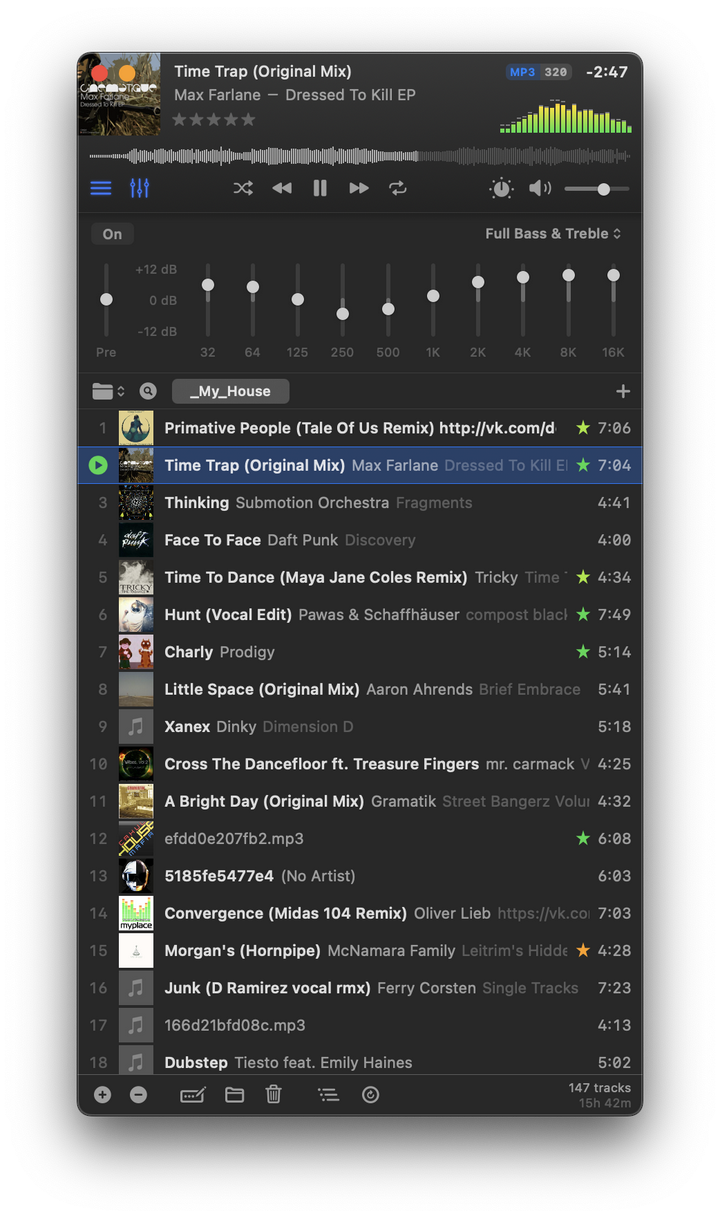 mac上有没有能显示波形音轨的音乐播放器？ - 知乎