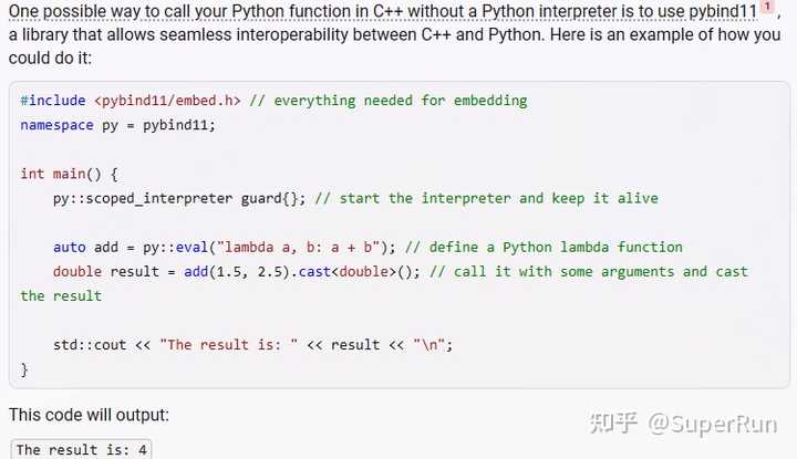Python写的模块,c项目调用,如何打包发布到没有安装python的环境? 知乎