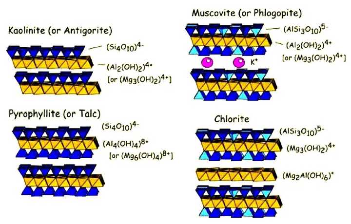 硅酸盐层状结构中Al-O、Mg-O八面体之间是如何连接的？ - 知乎