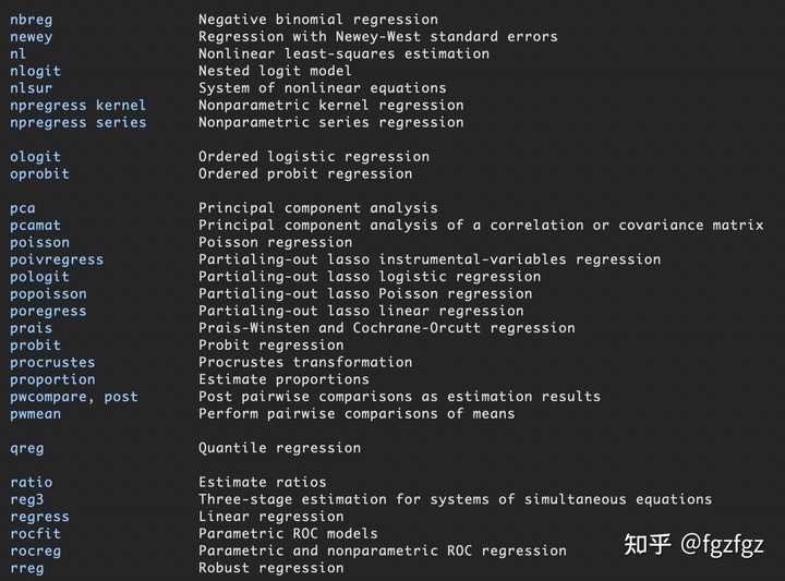 stata 中 mlogit 的回归结果应该怎么导出？ - 知乎