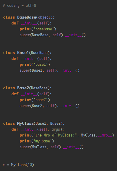 Python多重继承中,super().__init__() 方法为何需要传入更多形参? - 知乎