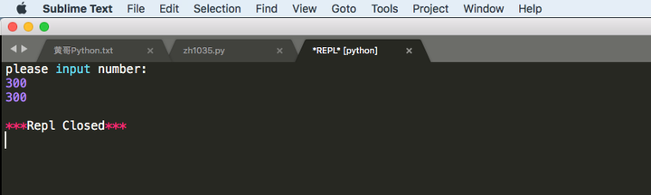Python在sublime text 3怎么运行raw_input()的下一步? - 知乎