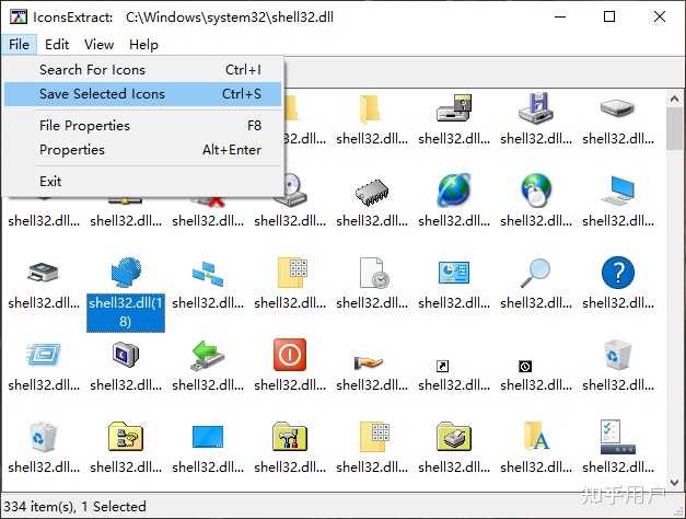怎么从SHELL32.dll提取图标？ - 知乎