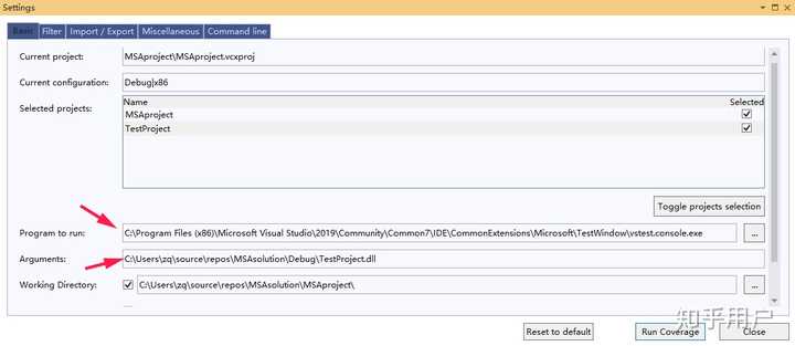 如何在VS单元测试中使用OpenCppCoverage? - 知乎