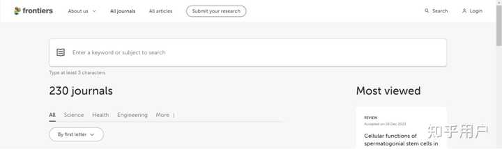 Frontiers in系列期刊的封面目录怎么获得？ - 知乎
