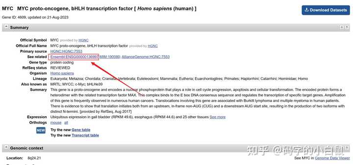 如何快速查看ncbi或者ensembl上的编码基因是处于正链上还是反链上？只能下载RNA然后去比吗？ - 知乎