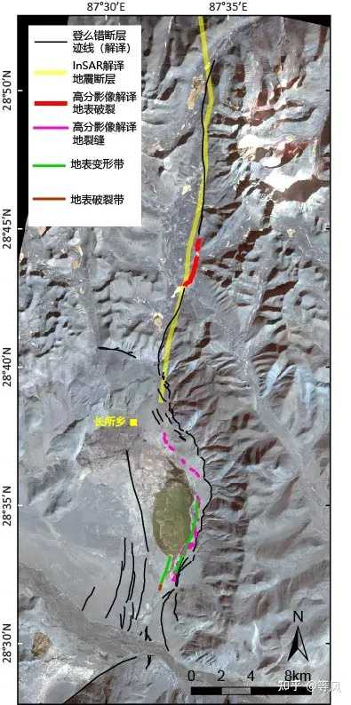 缅甸 7.9 级地震地表位移画面首曝光，可能为人类首次清晰拍到地震断层位移的画面，有哪些研究价值？ - 知乎