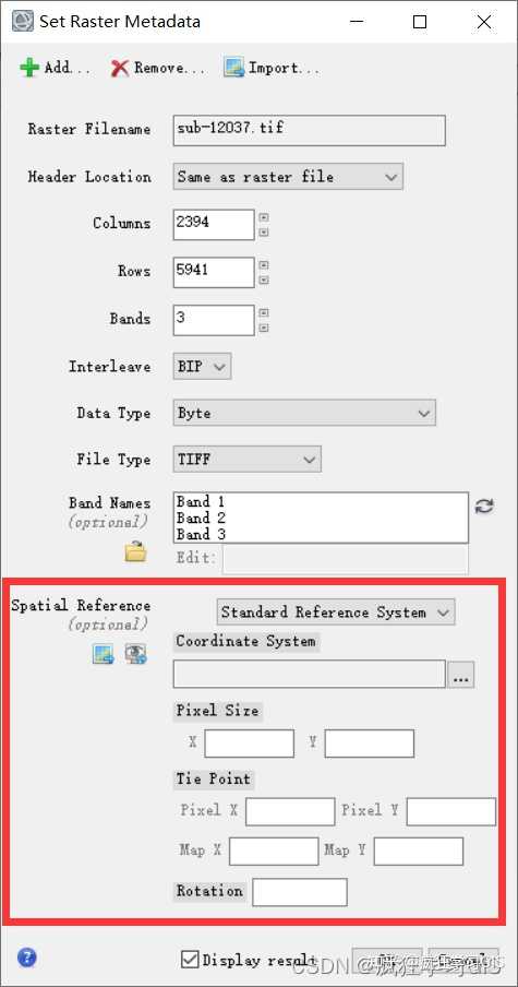 怎么给tif加上坐标信息？ - 知乎