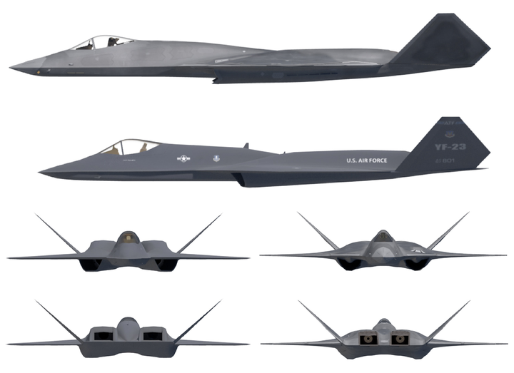 如果当年YF23获胜的话现在的F23将会是怎样的一架飞机？ - 知乎