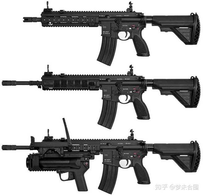 法国的HK416F与原版有什么区别。。。。？ - 知乎