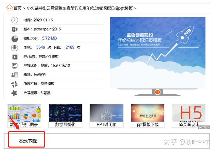 有哪些高级且免费 PPT 模板推荐？ - 知乎