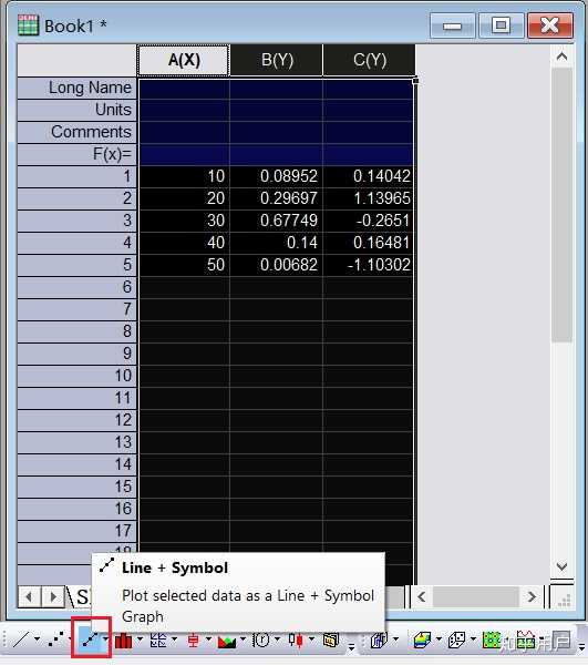 如何origin在一个图中画两条线，比如这种? - 知乎