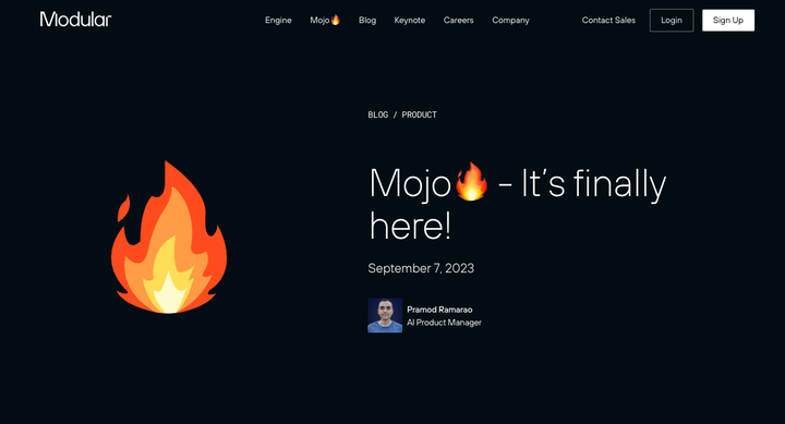 如何看待 Modular 提出的 mojo 语言？ - 知乎