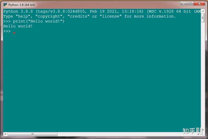 为什么我的python黑色的? - 知乎