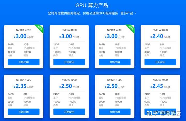 国内AutoDL等几款GPU租用平台使用体验如何？ - 知乎