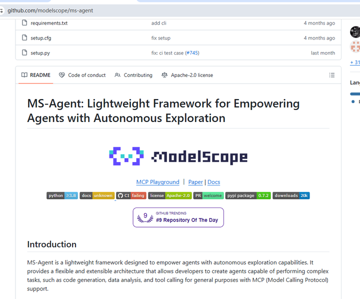 Agent开源框架对比，agentscope、modelscope-agent、qwen-agent？ - 知乎
