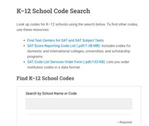 请问college board官网怎么找到AP的school code（学校编码）？ - 知乎